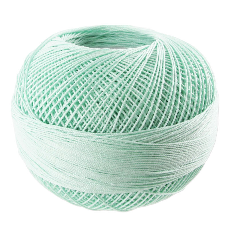 Fil de coton Lizbeth taille 40 Light Seagreen n°686 x274m - Perles & Co