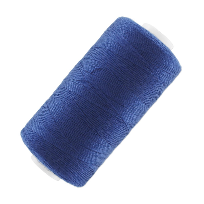 Fil à coudre polyester Bleu Dur n°335 x500m - Perles & Co