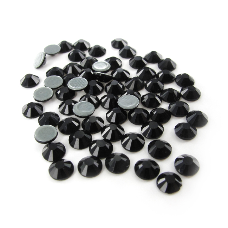 Strass Hotfix 4 mm Jet x1440 - Perles & Co