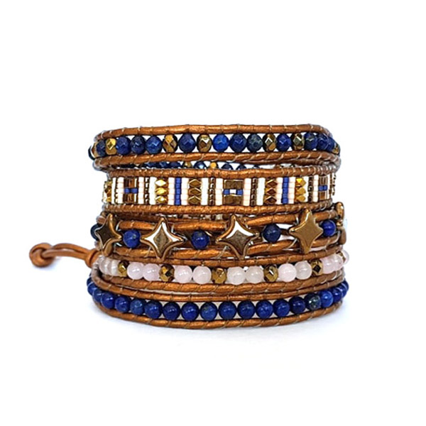 Tutoriels bracelets Wrap multirangs en perles - Perles & Co