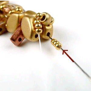 Collier Patty en perles en verre par Puca - Perles & Co