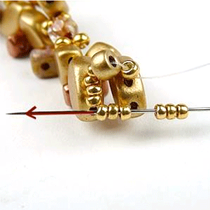 Collier Patty en perles en verre par Puca - Perles & Co