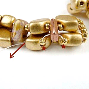 Collier Patty en perles en verre par Puca - Perles & Co