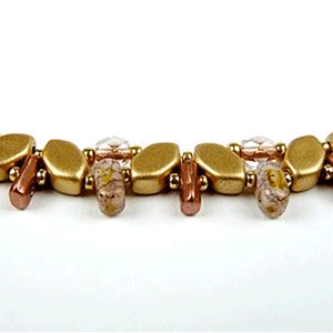 Collier Patty en perles en verre par Puca - Perles & Co