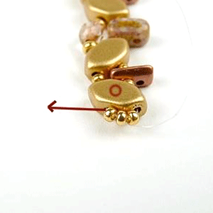 Collier Patty en perles en verre par Puca - Perles & Co