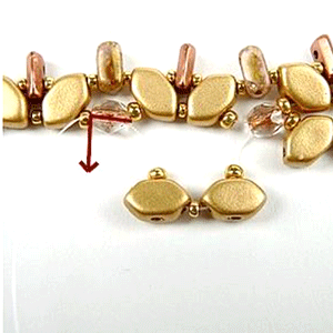 Collier Patty en perles en verre par Puca - Perles & Co