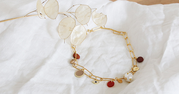 Tuto DIY : Collier maxi chaîne maille rectangle