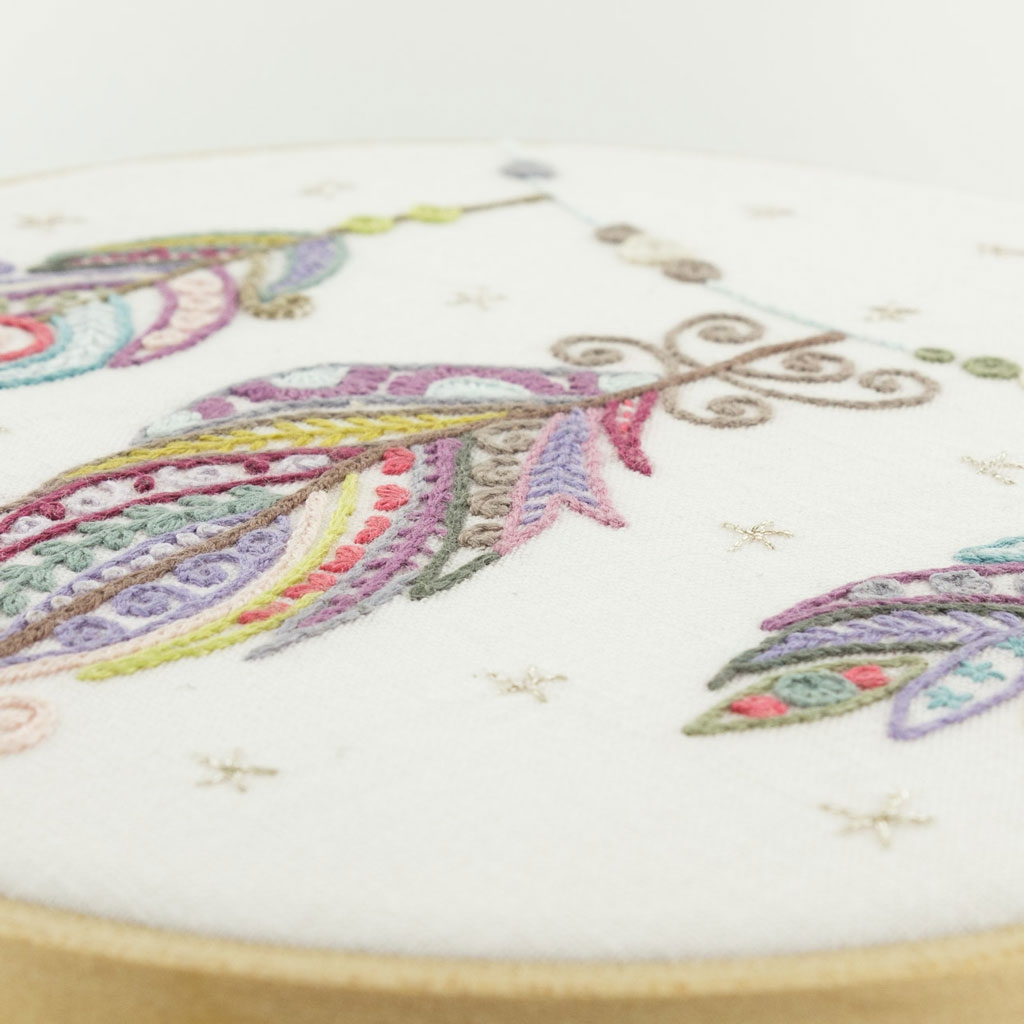 Kit broderie - Fabrication Artisanale Francaise - Envolée Féerique x1 ...