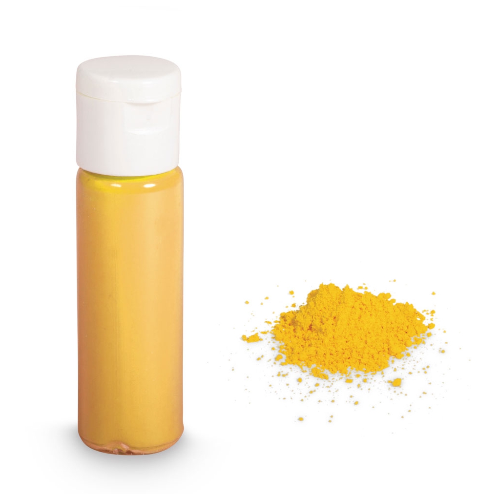 Pigment de couleur Jaune Or en poudre pour loisirs créatifs - Rayher ...