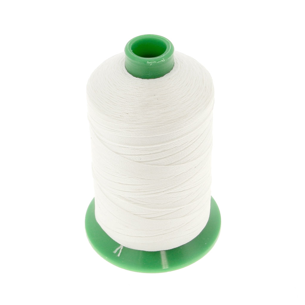 Fil en polyester Vega taille 30 Blanc n°100 x450m - Perles & Co