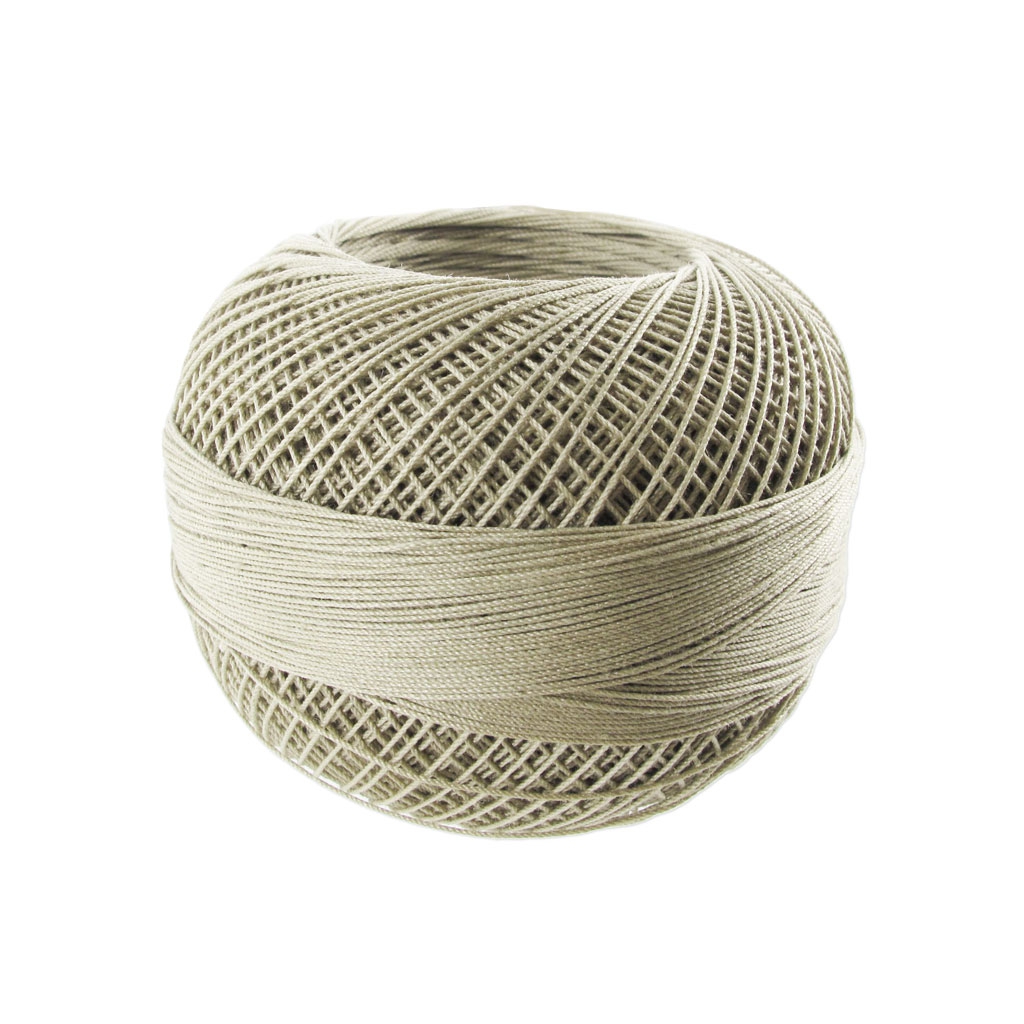 Fil de coton Lizbeth taille 80 Medium Linen n°693 x168m - Perles & Co