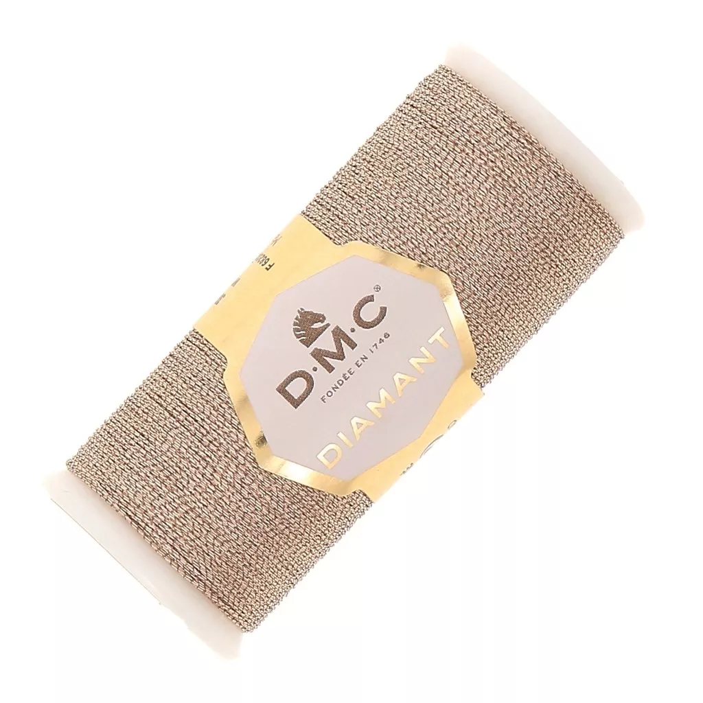 Fil à broder DMC Diamant Rose Antique (D225) x35m - Perles & Co