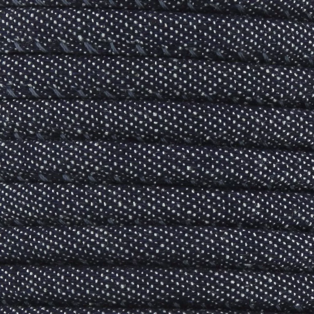 Cordon Jean 5 mm - Dark Blue x 50cm - Perles & Co