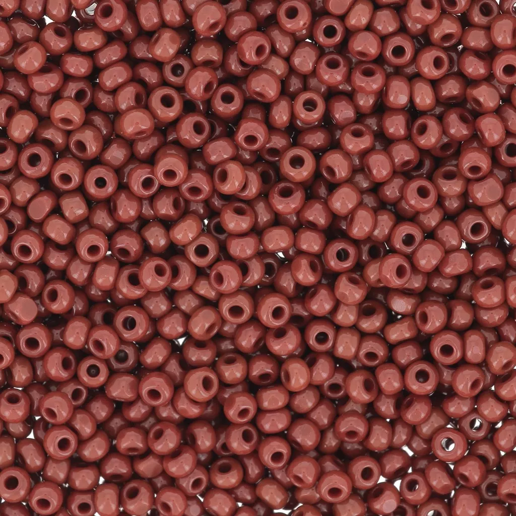 Charlottes Preciosa 13/0 - Opaque Light Chocolate x10g - Perles & Co
