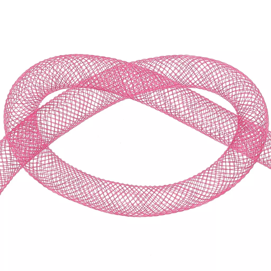 Résille tubulaire 8 mm Bordeaux x1.80 m - Perles & Co