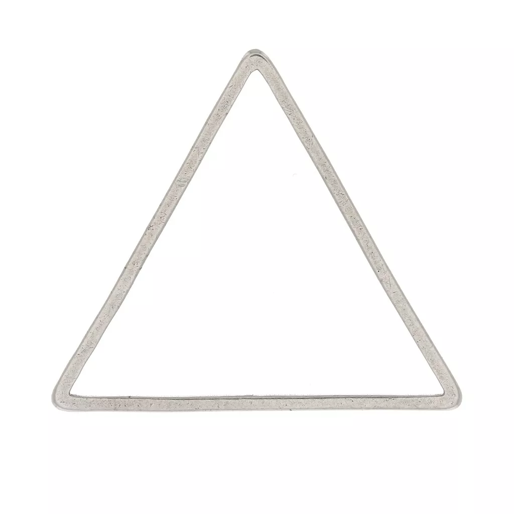 Anneaux de montage et tissage triangle 20x23 mm - Acier inoxydable x1 ...
