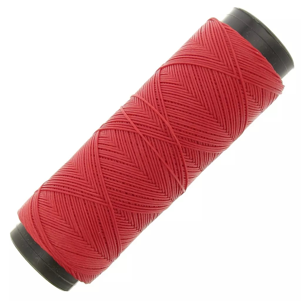 Fil plat en polyester ciré - Slam Cord pour micro macramé 0.6 mm ...