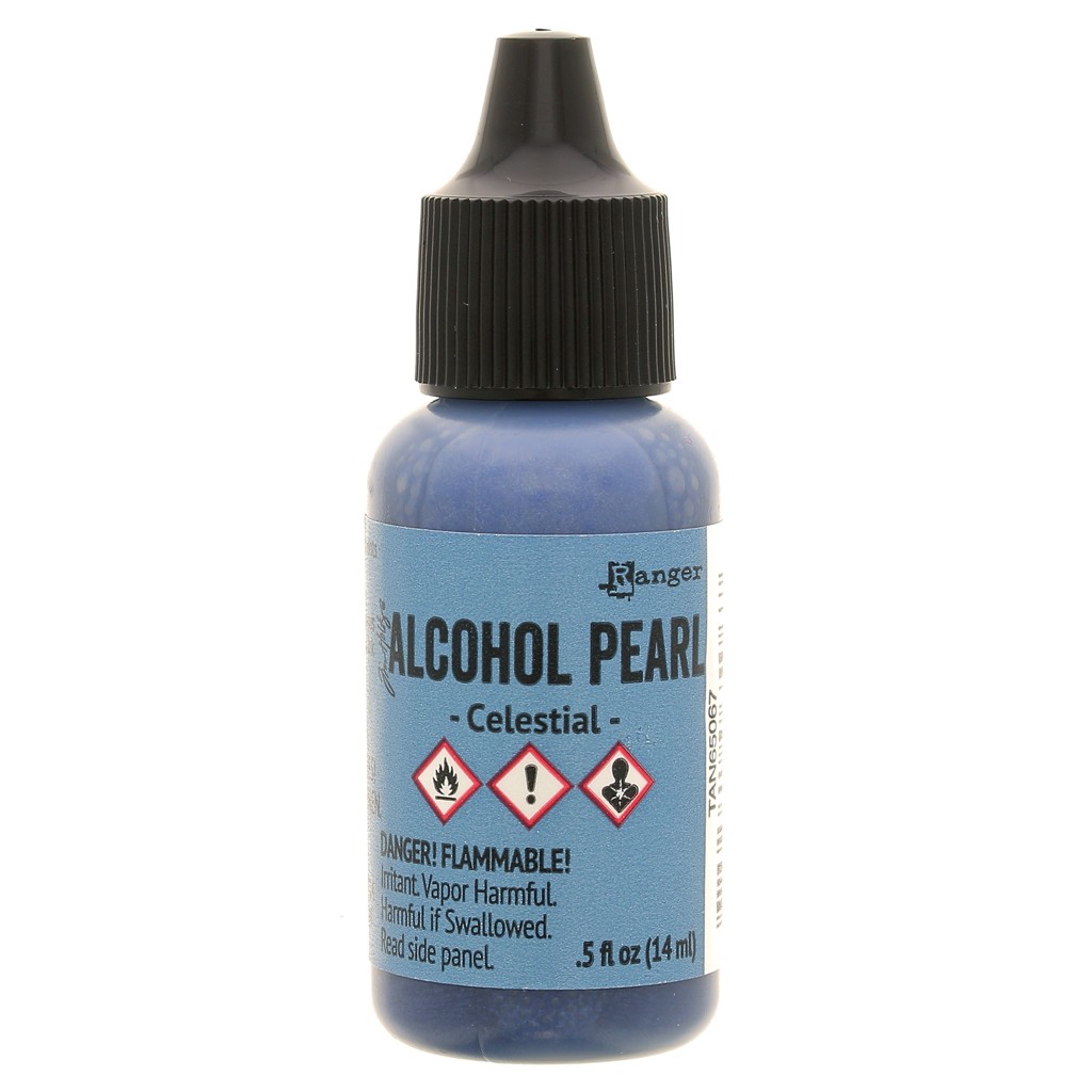 Encre transparente à alcool - Alcohol Pearl Tim Holtz - Celestial x14ml ...