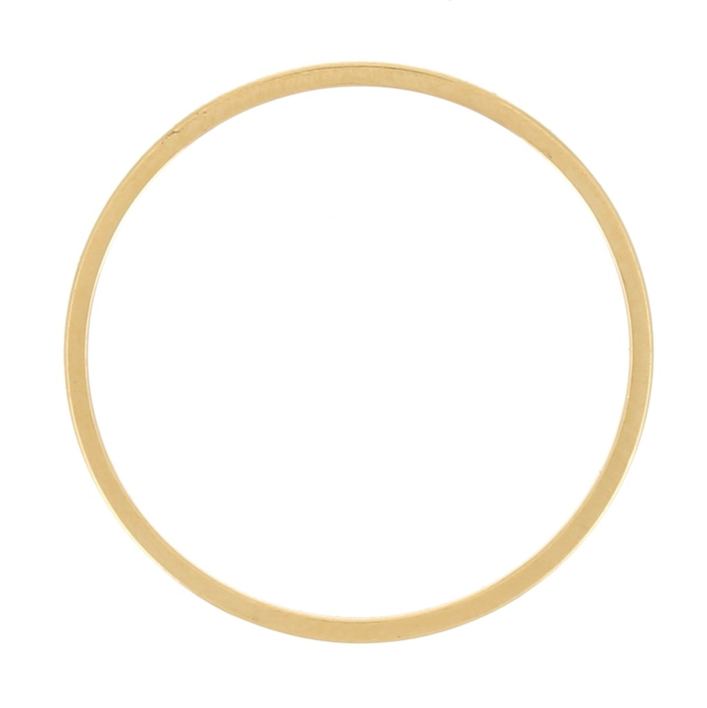 Anneau de montage et tissage cercle 25 mm - Acier inoxydable 304 Doré ...