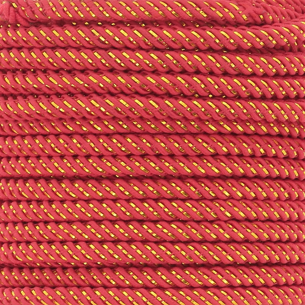 Cordon en polyester tress - Perles & Co