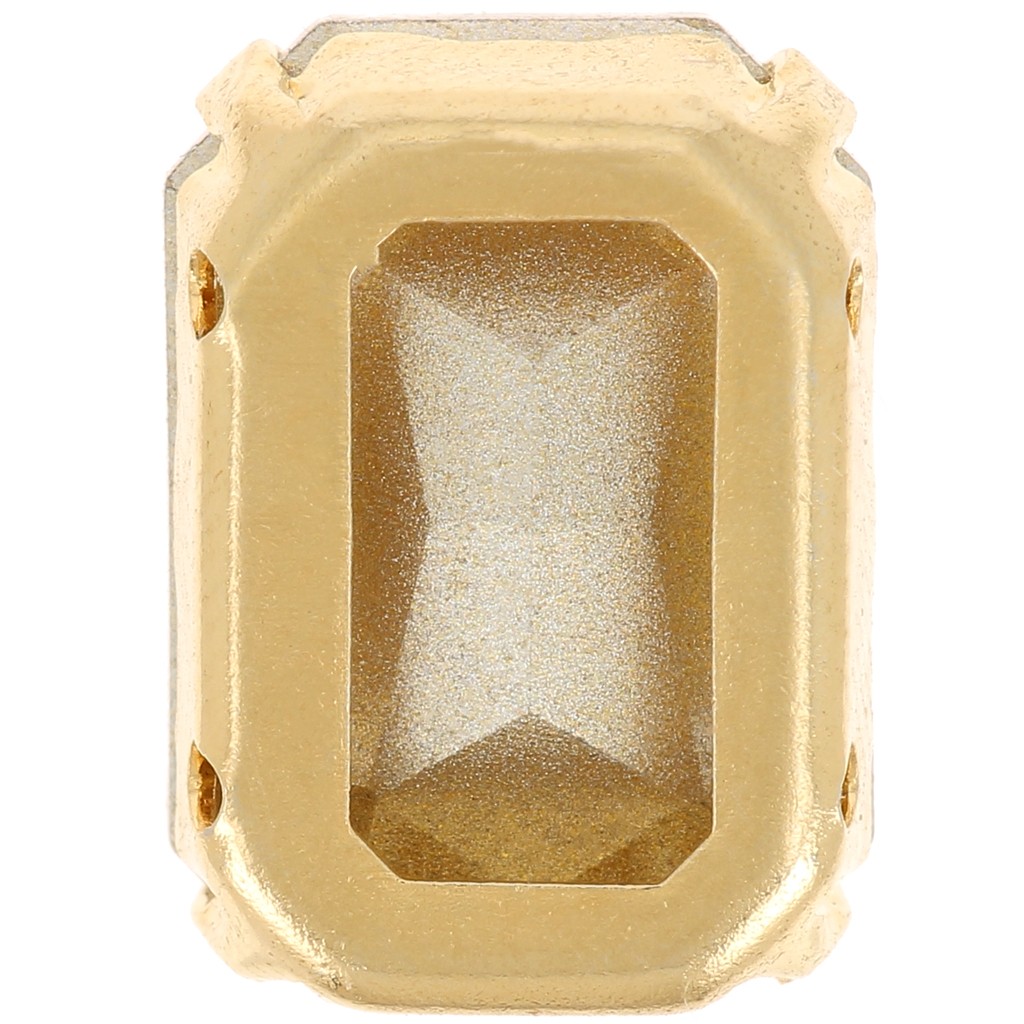 Cristal serti Aurora A4627 Octagon 18x13 mm - Doré - Crystal x1 ...