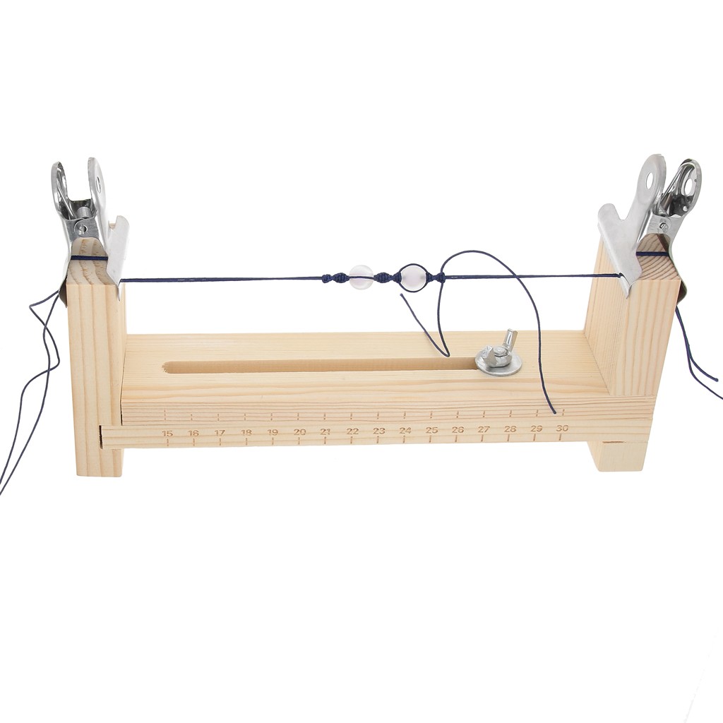 Support en bois pour tressage pour faire bracelet et collier en macramé ...