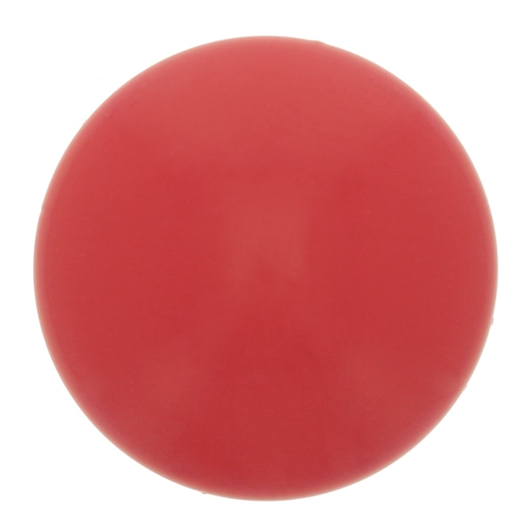 Cabochon rond en résine opaque 12 mm - Rouge x1 - Perles & Co