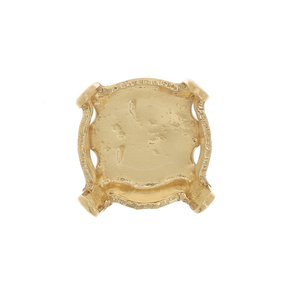 Serti griffe dos fermé pour cabochon 6 mm PureCrystal 1028 - 1088 ...