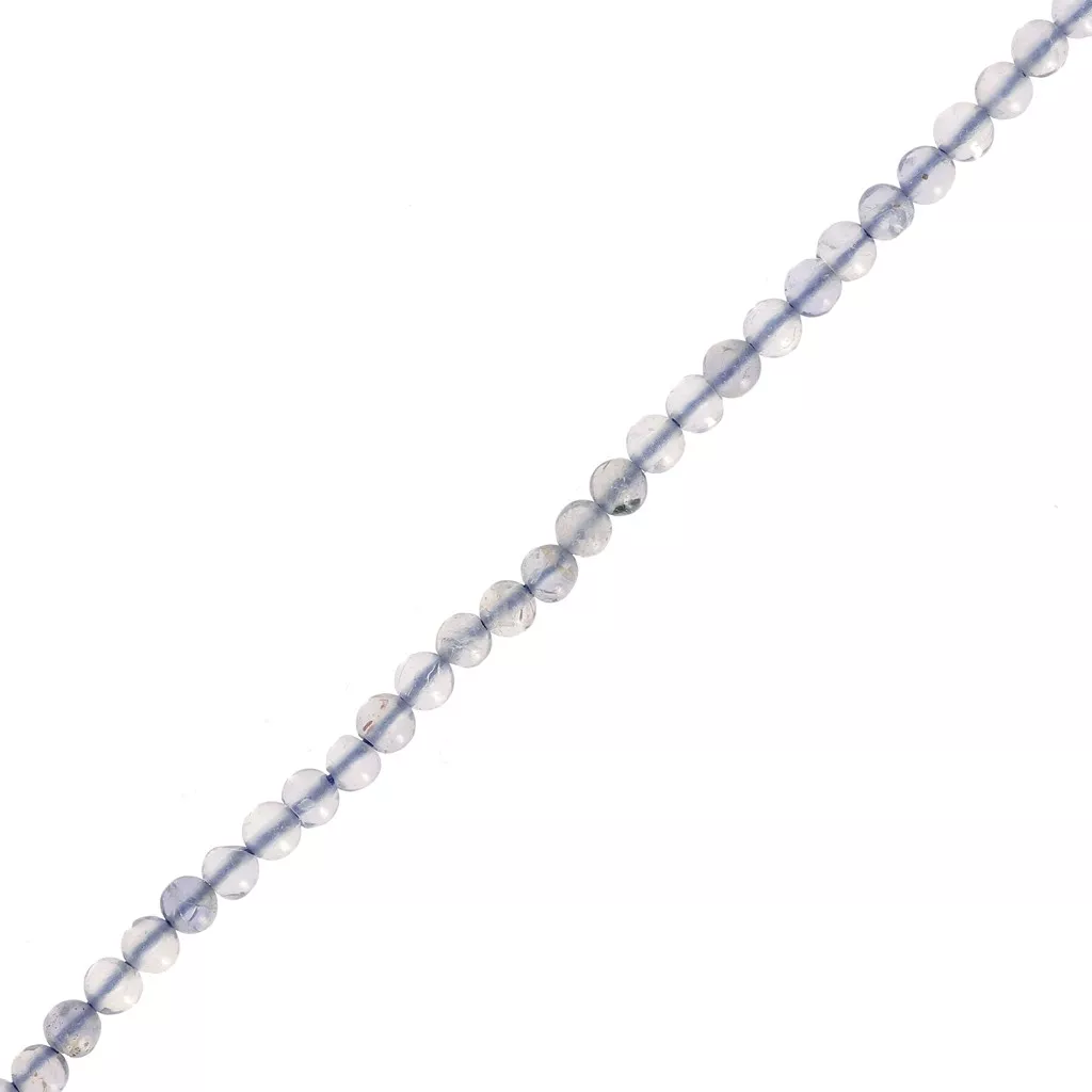 Perles rondes 2 mm pierre gemme - Iolite x39cm - Perles & Co