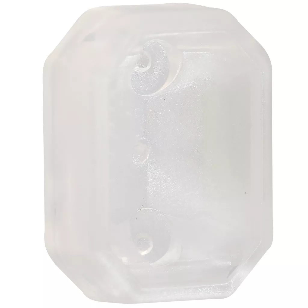 Serti octogone en plastique pour cabochon 4627 18x13 mm - White Opal x1 ...