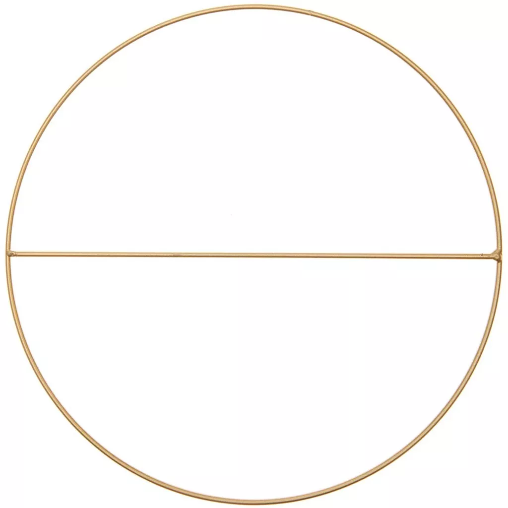 Cercle nu en métal avec croisillon 25 cm - attrape rêves et suspension ...
