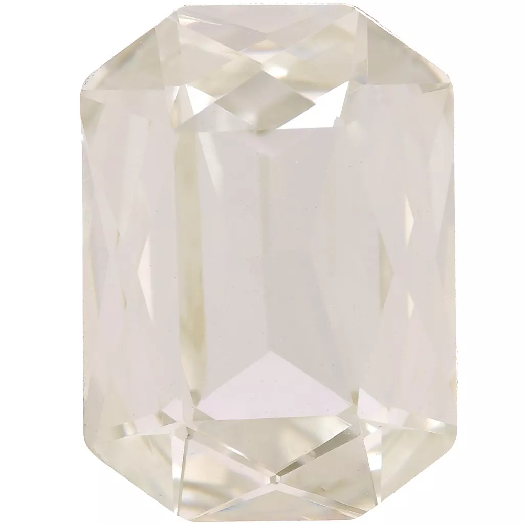 Cabochon octogone Aurora A4627 18x13 mm - Crystal Silver Shade x1 ...