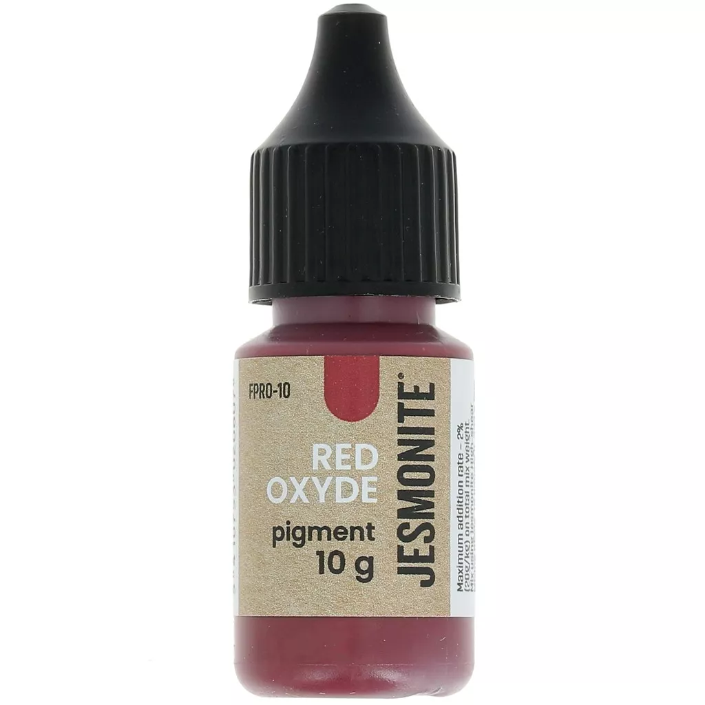 Pigment liquide en flacon - Jesmonite - Oxyde rouge x10g - Perles & Co