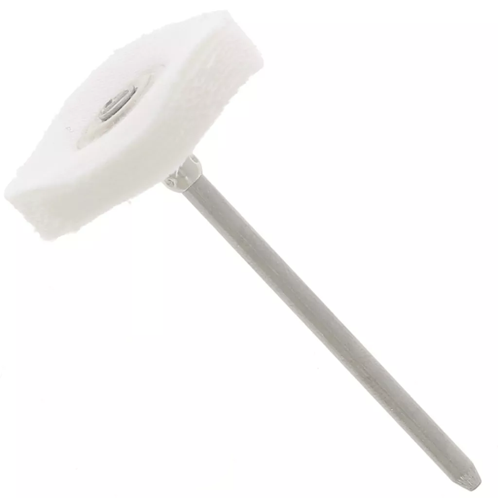 Brossette circulaire de polissage en coton 23x4 mm x1 - Perles & Co
