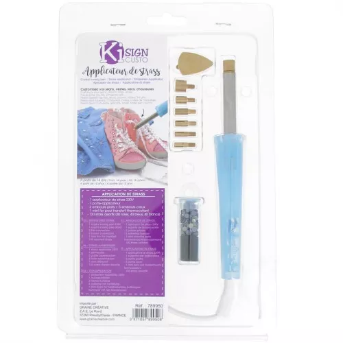 Strass thermocollant hotfix PureCrystal pour la customisation de vêtements et d'accessoires ...