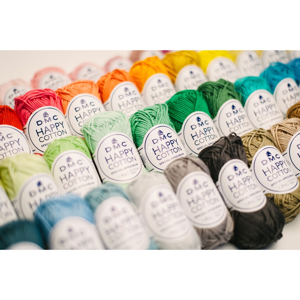 Coton Happy Cotton DMC - spécial amigurumi - Bleu ciel (n°797) x43m ...