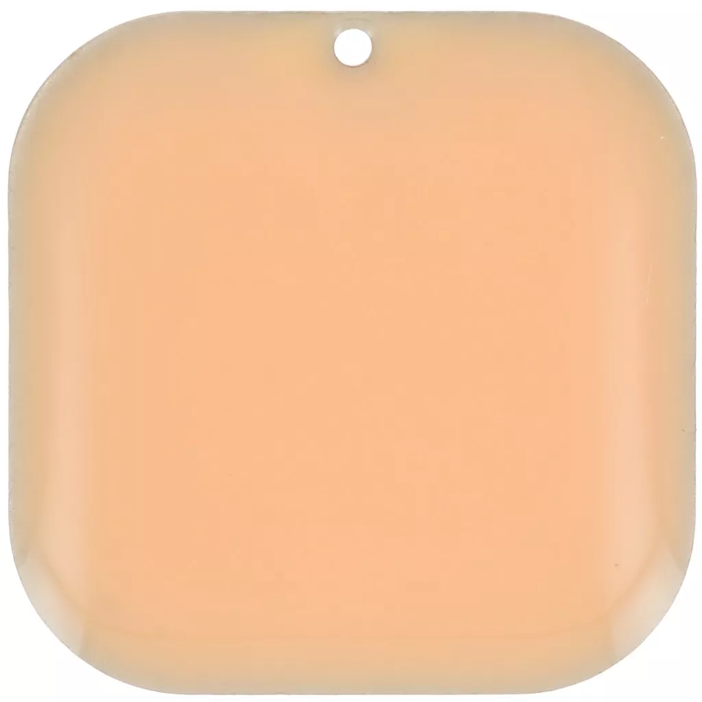 Sequin carré arrondi en métal et résine époxy 22 mm - Light Rose x1 ...