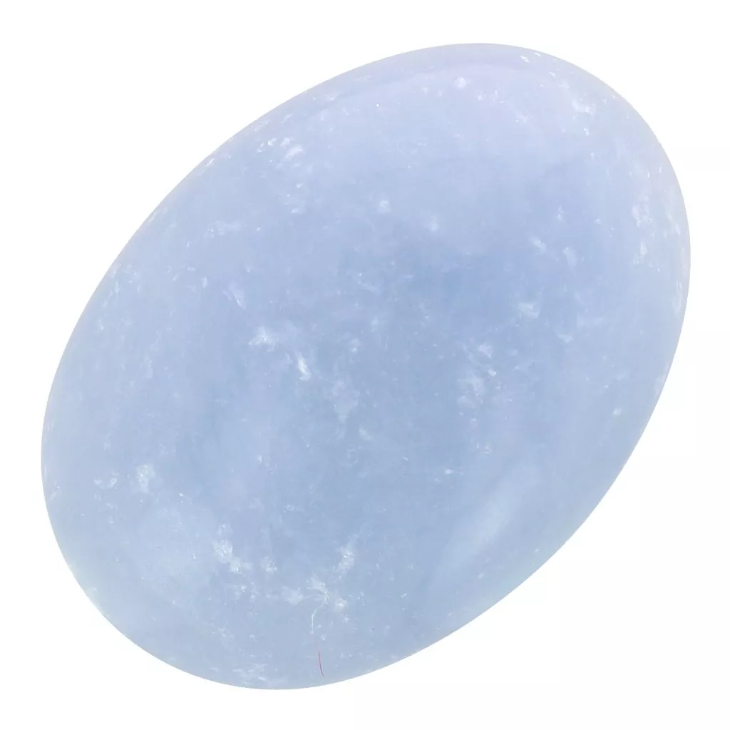 Cabochons Anhydrite ou Angélite pour la création de bijoux en pierres ...