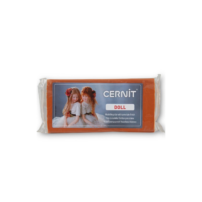 Pâte Cernit Doll 500gr Caramel (n°807) - Perles & Co