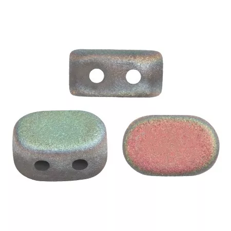 Perles en verre Lipsi® par Puca® 4x6 mm - Full Vitrail Mat x10g ...