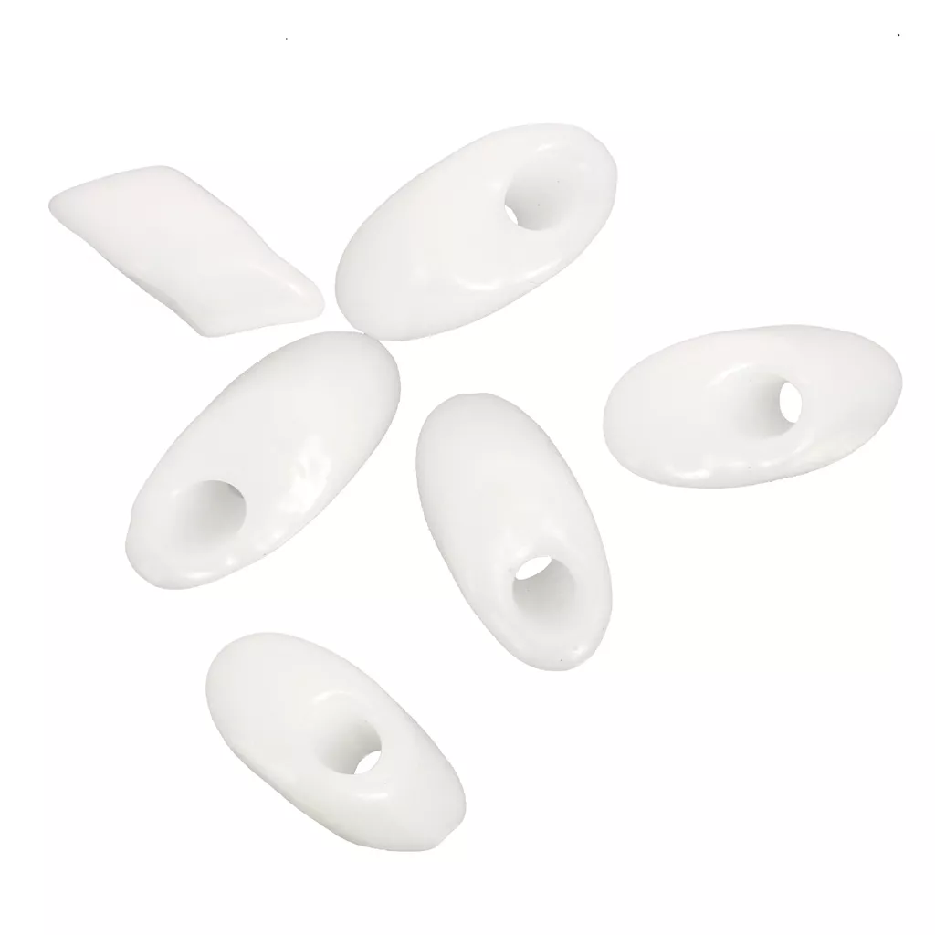 Long Magatama Miyuki 4x7 mm LMA-402 - Opaque White x10g - Perles & Co