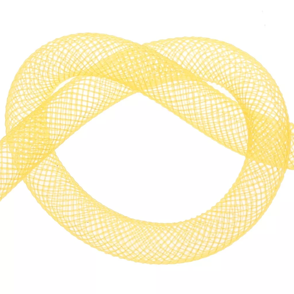 Résille tubulaire 8 mm Gold x2 m - Perles & Co