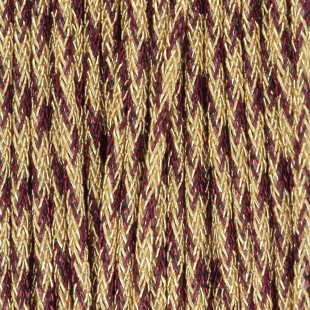 Fil nylon tressé métallisé 0.85 mm - Premium - Doré - Marron x10m ...