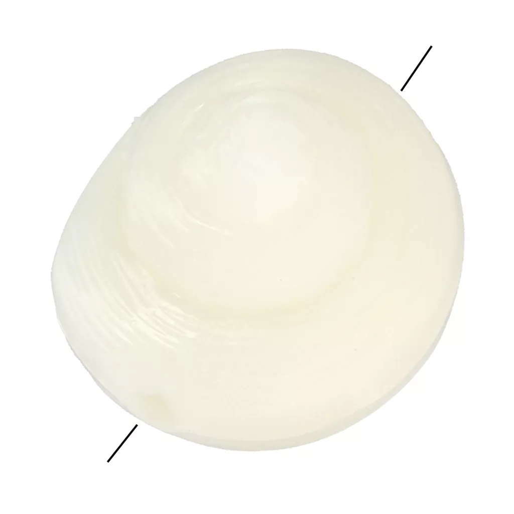 Perle coquillage en résine 9 mm - Ecru x6 - Perles & Co