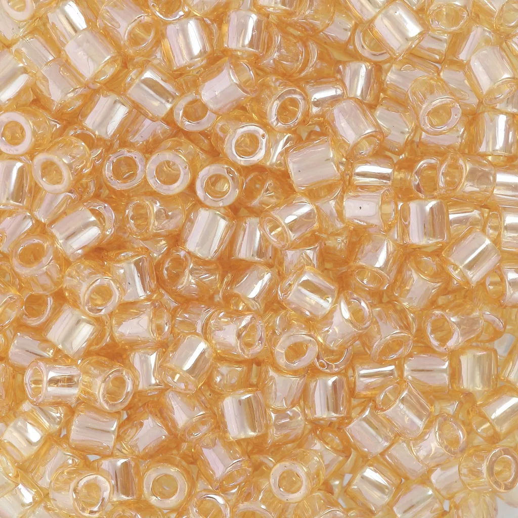 Miyuki Delica 8/0 DBL0099 - Transparent Light Topaz Luster x8g - Perles ...