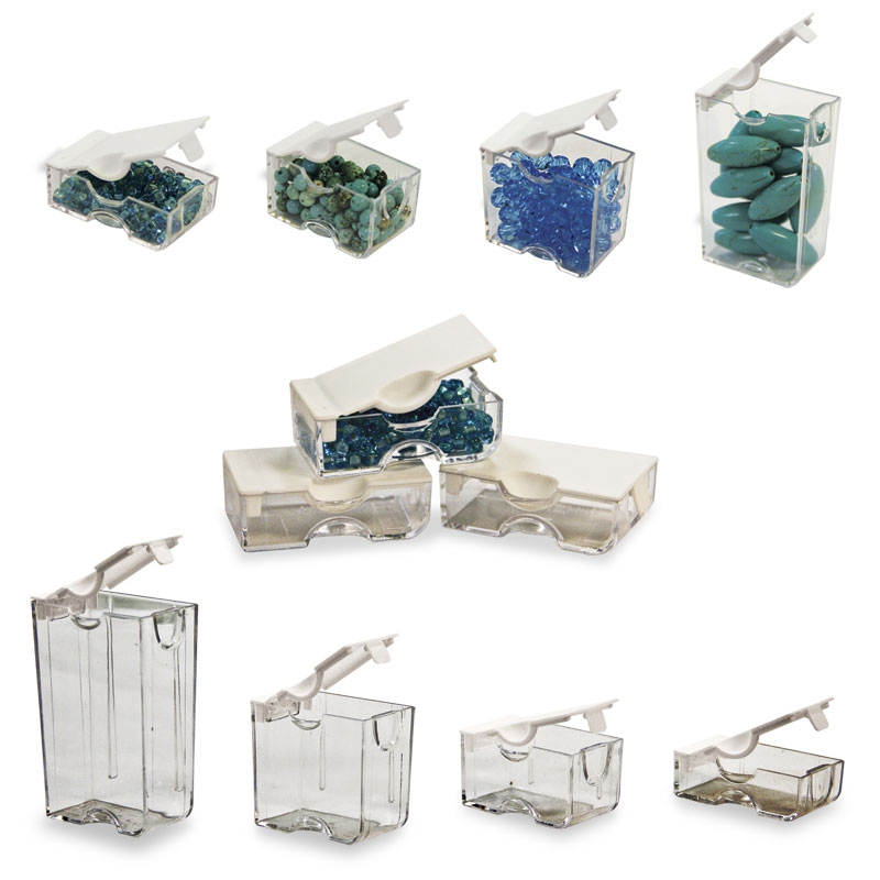 Tiny Containers - Mini-boites de rangement x13 - Perles & Co