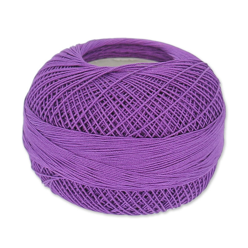 Fil de coton Lizbeth taille 40 Dark Grape n°645 x274m - Perles & Co