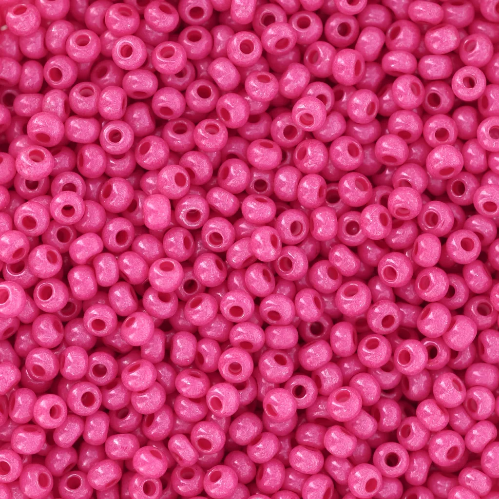 Rocailles 11/0 2 mm - Terra Intensive - Pink x20g - Perles & Co