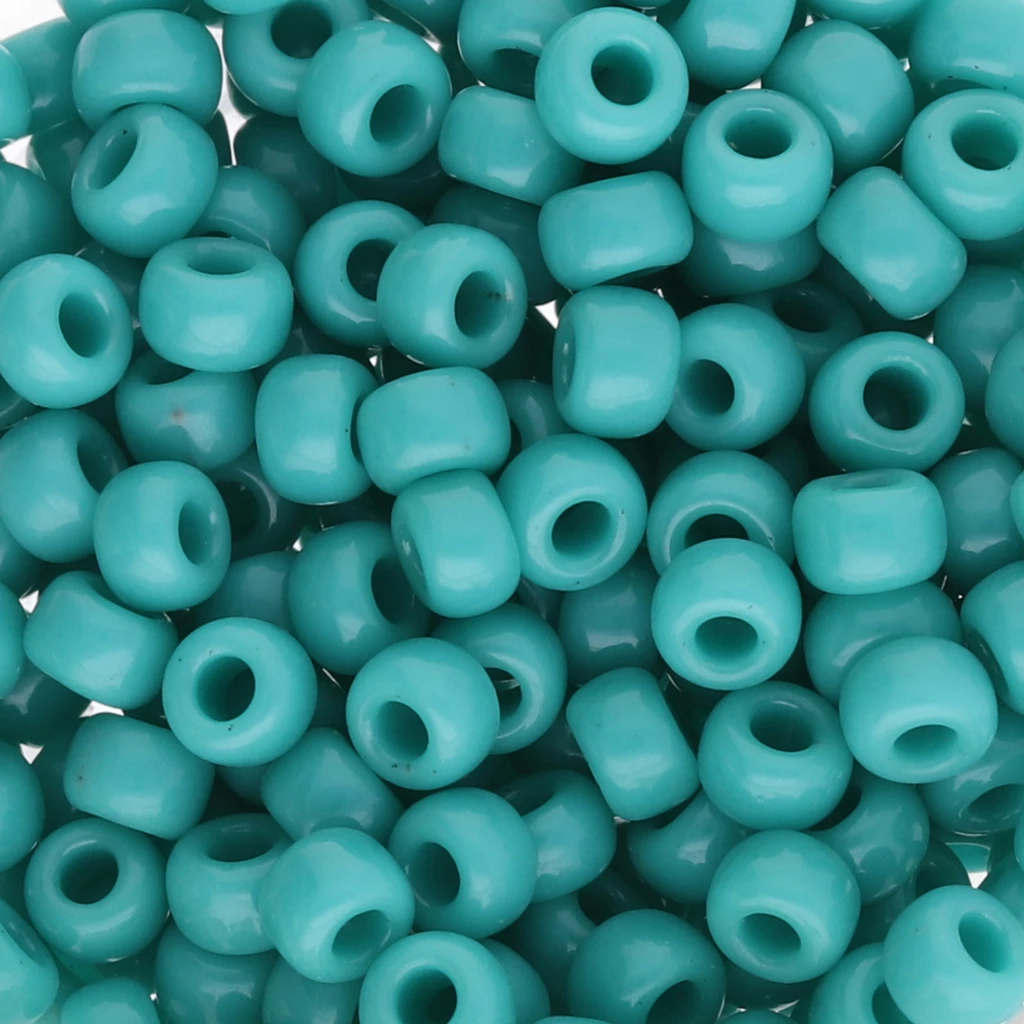 Rocaille Miyuki 6/0 412 - Opaque Turquoise Green x8g - Perles & Co