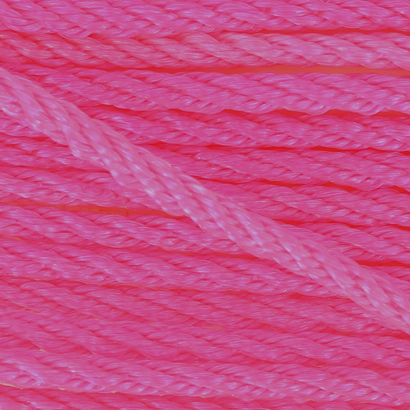 Fil nylon torsadé 2 mm Hot Pink x2.9 m - Perles & Co